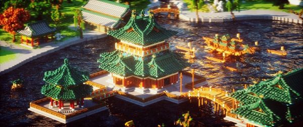 金明池图 - Painting of Jinming Pool